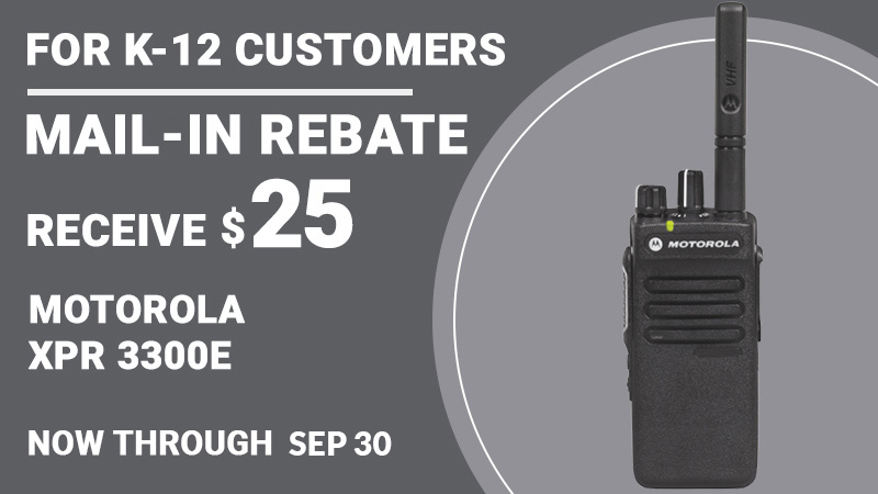 Motorola XPR 3300e – Radio Express Inc.