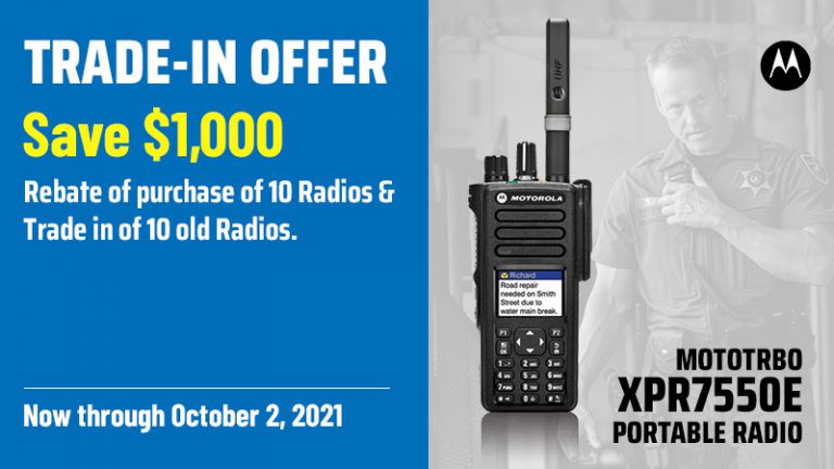 Motorola XPR 7550e – Radio Express Inc.